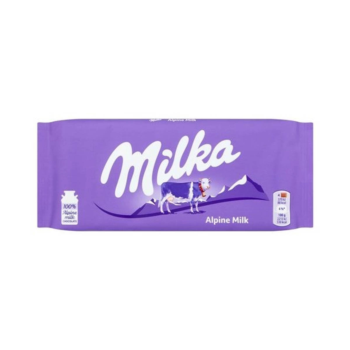 CHOCOLATE MILKA ALPINE MILK 100G - Empório Malelu