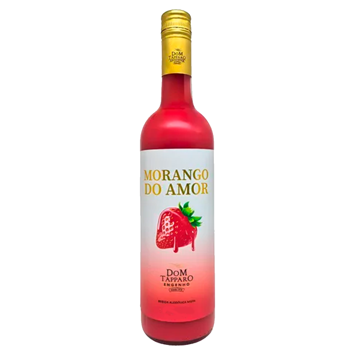 BEBIDA ALCOÓLICA MISTA DOM TÁPARRO MORANGO DO AMOR 750ML - Empório Malelu