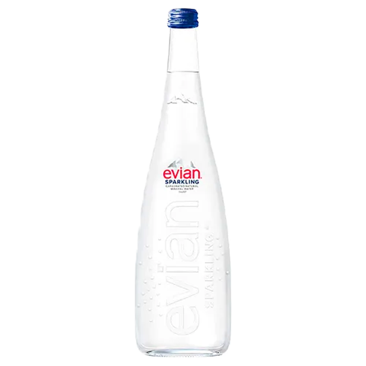 ÁGUA MINERAL EVIAN COM GÁS VIDRO 750ML - Empório Malelu